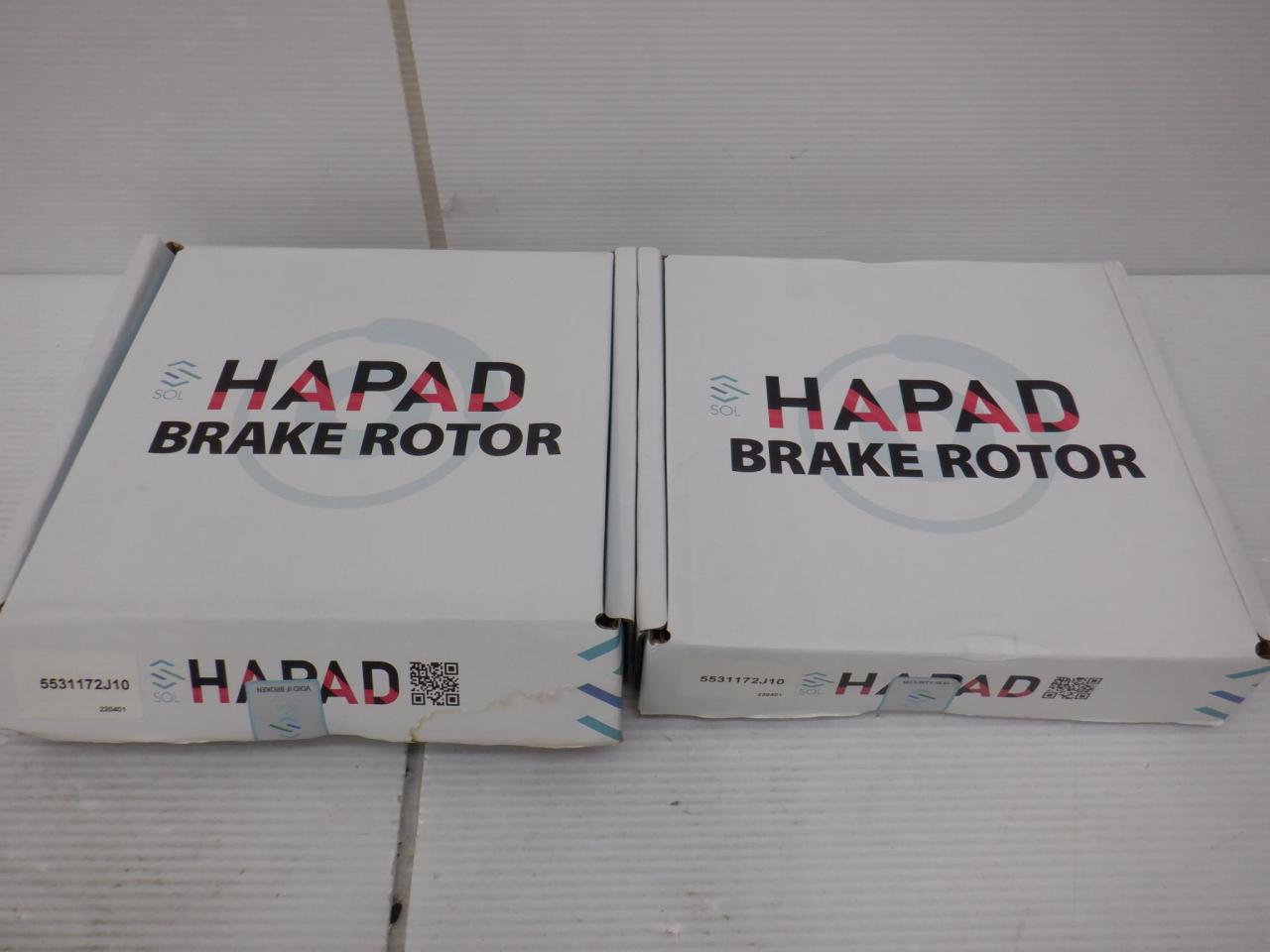 HAPAD フロントブレーキディスクローター ワゴンR(MH21S/MH22S/MH23S) ラパン(HE21S/HE22S) アルト(HA24S/V HA25S/V) MRワゴン(MF21 ...