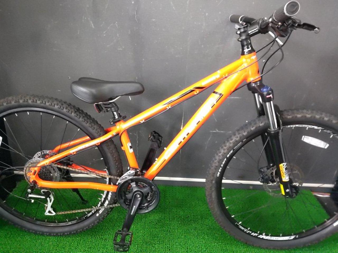 CENTURION backfire comp 50.27 2017年頃モデル 27.5×2.1 3×8S アルミフレームマウンテンバイク MTB オレンジ 参考サイズ150-165 ...