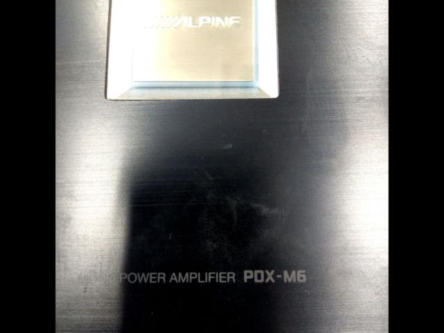 ALPINE PDX-M6 | カー用品 アンプを通販で購入する | 中古カー＆バイク用品の販売ならアップガレージ