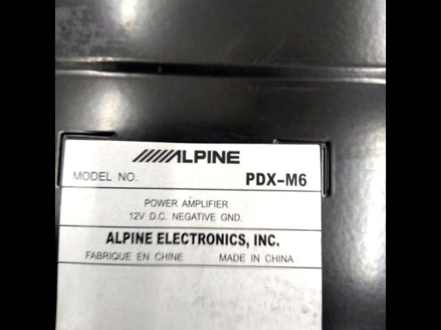 ALPINE PDX-M6 | やや傷や汚れあり | アップガレージ 横浜町田総本店 | カー用品 アンプを通販で購入する | 中古カー ...