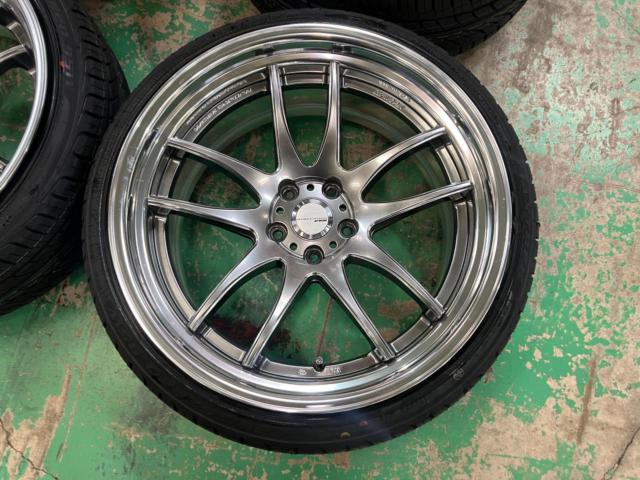 ★カスタムセダンに!!★ WORK(ワーク) EMOTION CR2P ECRSR + MAXTREK FORTIS T5 ★新品タイヤ付き ...