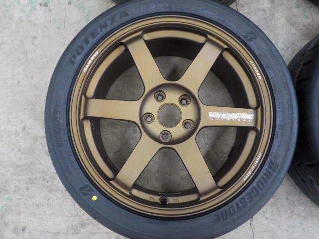 RAYS VOLK RACING TE37 SAGA + BRIDGESTONE POTENZA RE-71RS | 中古品 | アップガレージ 横浜町田総本店 | カー用品 タイヤホイール ...