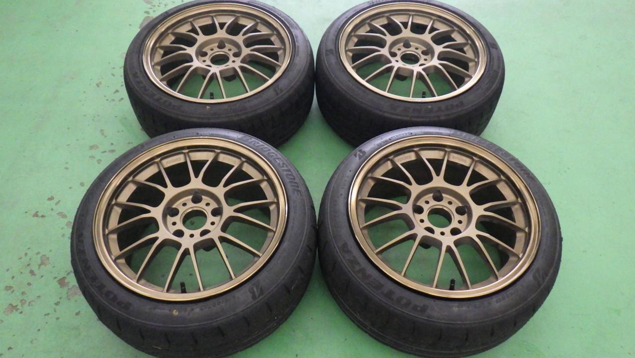 RAYS VOLK RACING SE37K + BRIDGESTONE POTENZA RE-71RS / RE-12D | カー用品 ...