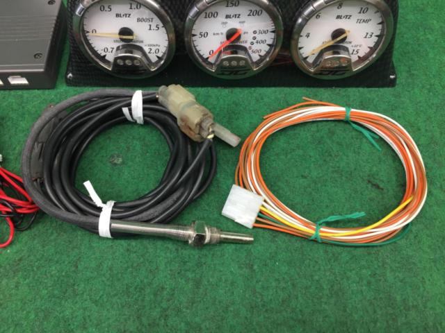 わけあり BLITZ RacingMeter DCⅡ ブースト計/スピード計/温度計 + ライブユニット | カー用品 メーター系 メーターを ...