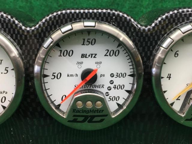わけあり BLITZ RacingMeter DCⅡ ブースト計/スピード計/温度計 + ライブユニット | わけあり | アップガレージ ...