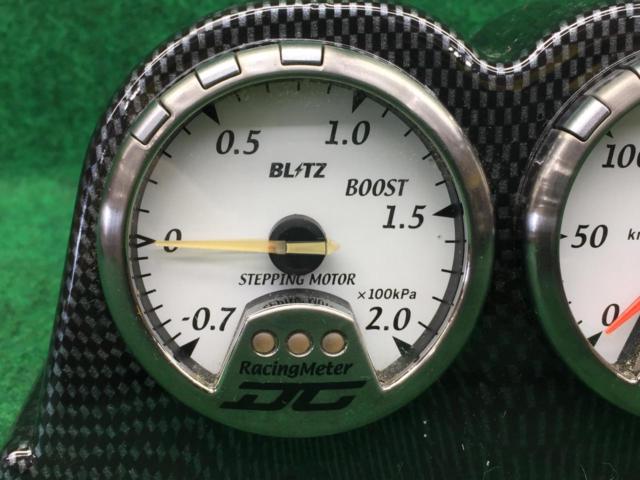 わけあり BLITZ RacingMeter DCⅡ ブースト計/スピード計/温度計 + ライブユニット | わけあり | アップガレージ ...