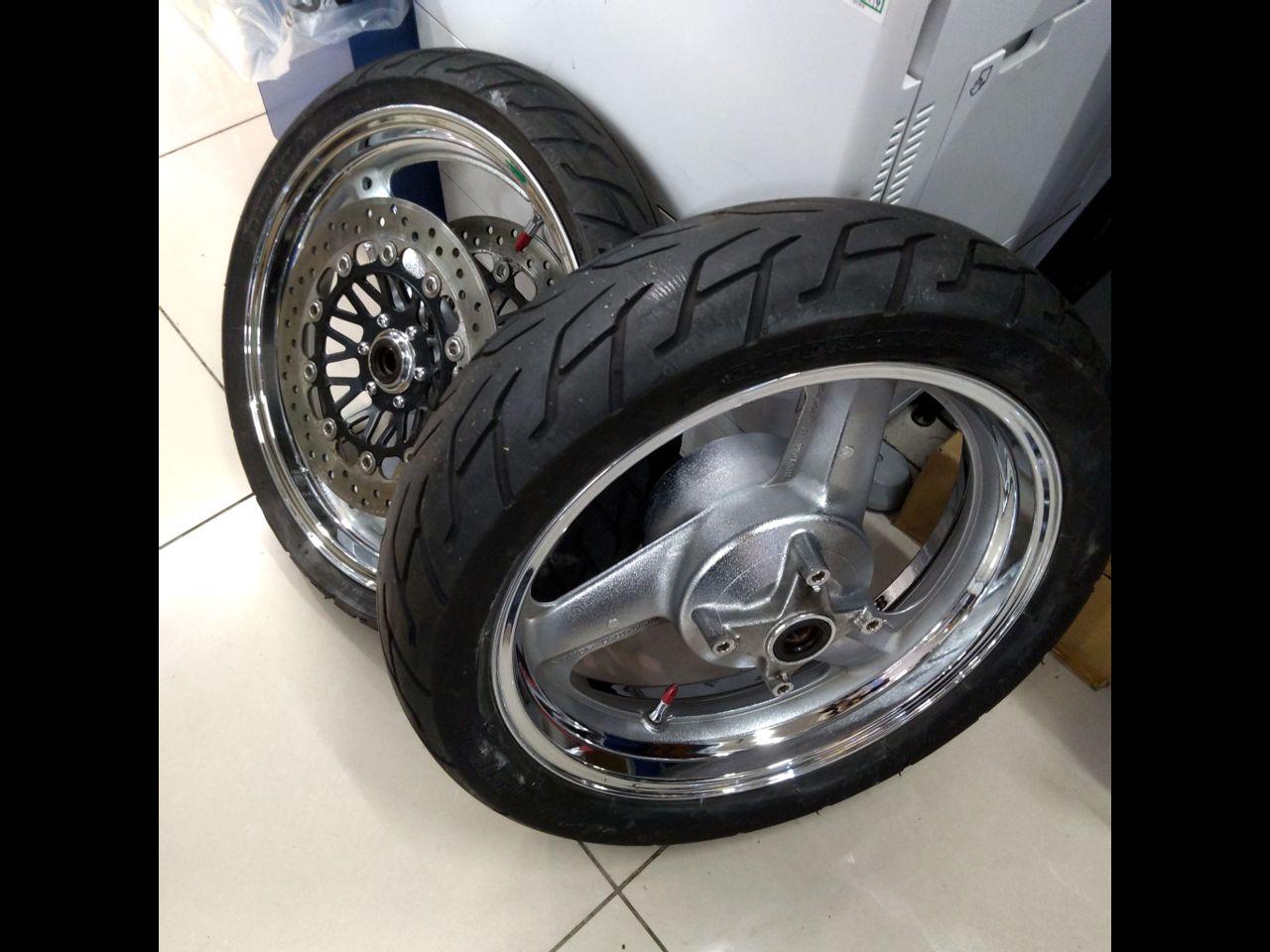 HONDA CB400SF/NC31 純正ホイール 前後セット | バイク用品 ホイール・タイヤ ホイール(二輪)を通販で購入する | 中古 ...