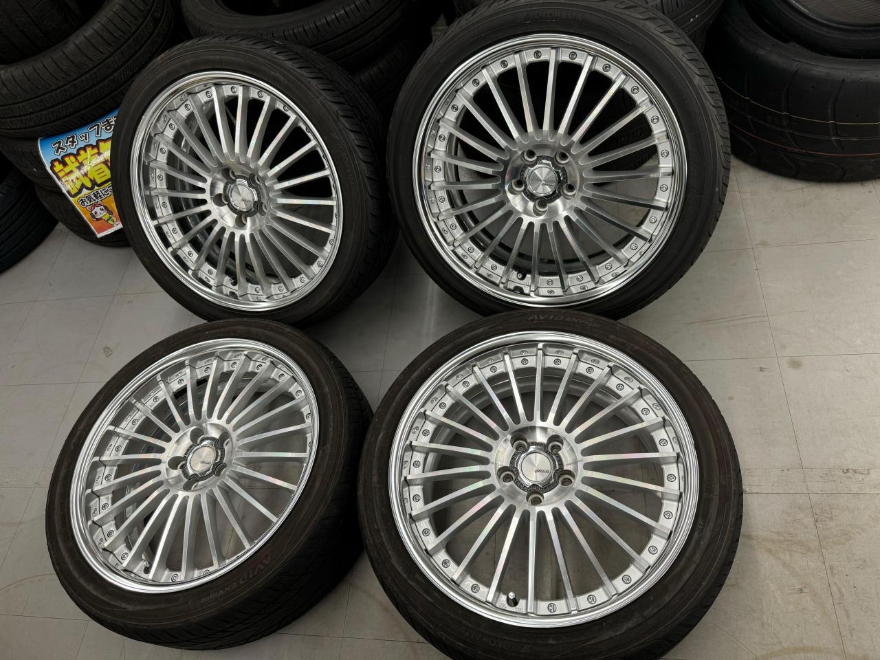 WORK LANVEC LF1 + YOKOHAMA AVID Envigor | カー用品 タイヤホイールセット 20インチタイヤホイール ...