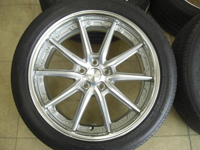 WORK LANVEC LS10+DUNLOP VEURO VE304 | カー用品 タイヤホイールセット 20インチタイヤホイールセットを ...