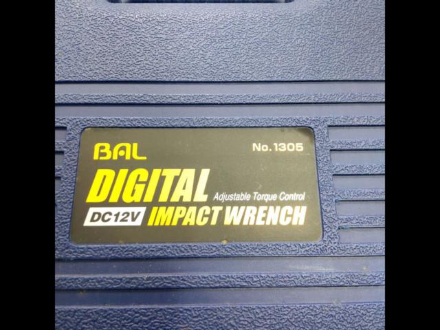 BAL デジタルインパクトレンチ No.1305 | 総合リユース ドリル、ドライバ インパクトドライバを通販で購入する | 中古カー＆バイク用品の販売ならアップガレージ