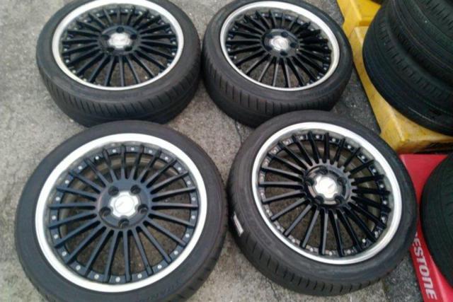 WORK LANVEC LF1 + TOYO TRANPATH MP7 | 中古品 | アップガレージ 千葉八千代店 | カー用品 タイヤ ...