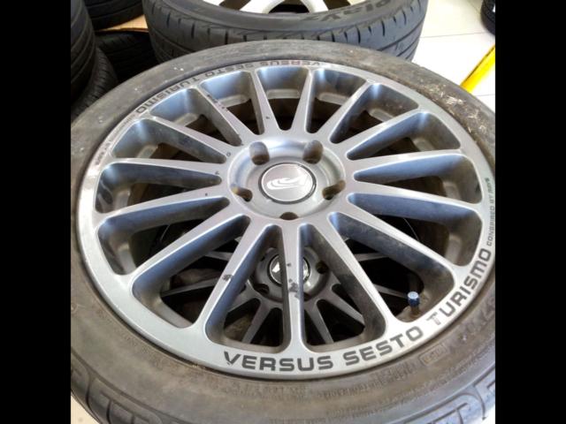 RAYS VERSUS SESTO TURISMO | やや傷や汚れあり | アップガレージ 柏沼南店 | カー用品 アルミホイール 17 ...