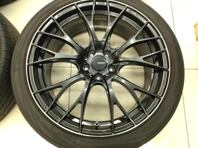Weds Sport SA-20R + YOKOHAMA BluEarth-RV RV02 | カー用品 タイヤホイールセット 20インチタイヤホイールセットを通販で購入する | 中古カー ...