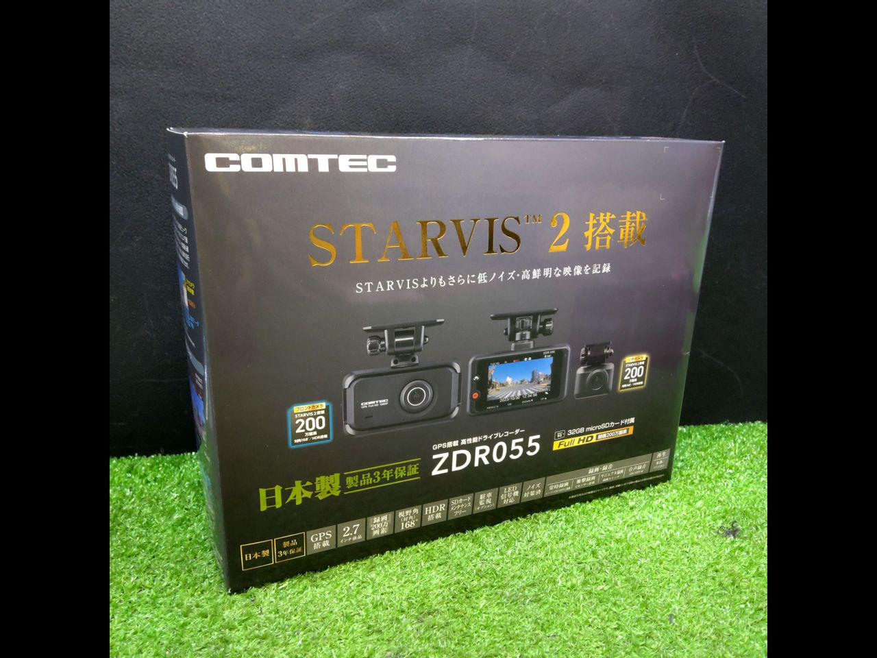 ★未使用★ COMTEC ZDR055 前後2カメラ ドライブレコーダー | カー用品 カーAVアクセサリー ドライブレコーダーを通販で購入する | 中古カー＆バイク用品の販売ならアップガレージ