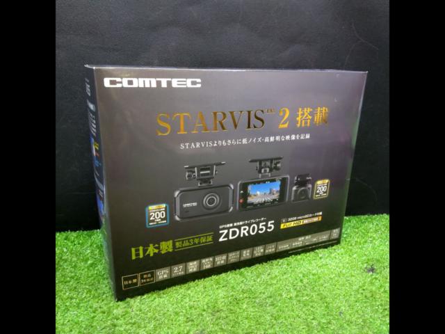 ★未使用★ COMTEC ZDR055 前後2カメラ ドライブレコーダー | カー用品 カーAVアクセサリー ドライブレコーダーを通販で購入する | 中古カー＆バイク用品の販売ならアップガレージ