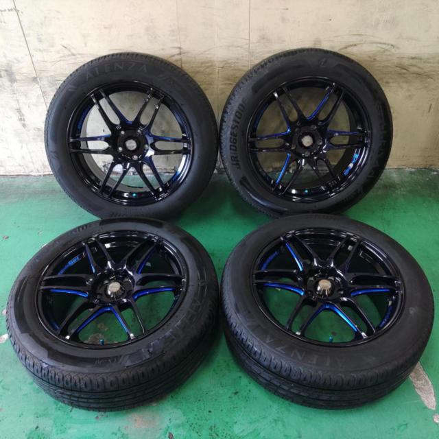 weds WedsSport(スポーツ) SPORT SA-60M+BRIDGESTONE ALENZA LX100 | カー用品 タイヤホイールセット 18インチタイヤホイールセットを通販で ...