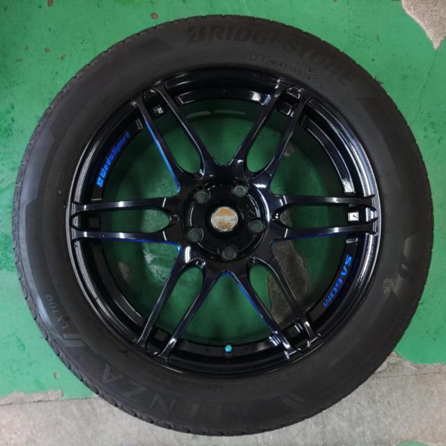weds WedsSport(スポーツ) SPORT SA-60M+BRIDGESTONE ALENZA LX100 | カー用品 タイヤホイールセット 18インチタイヤホイールセットを通販で ...