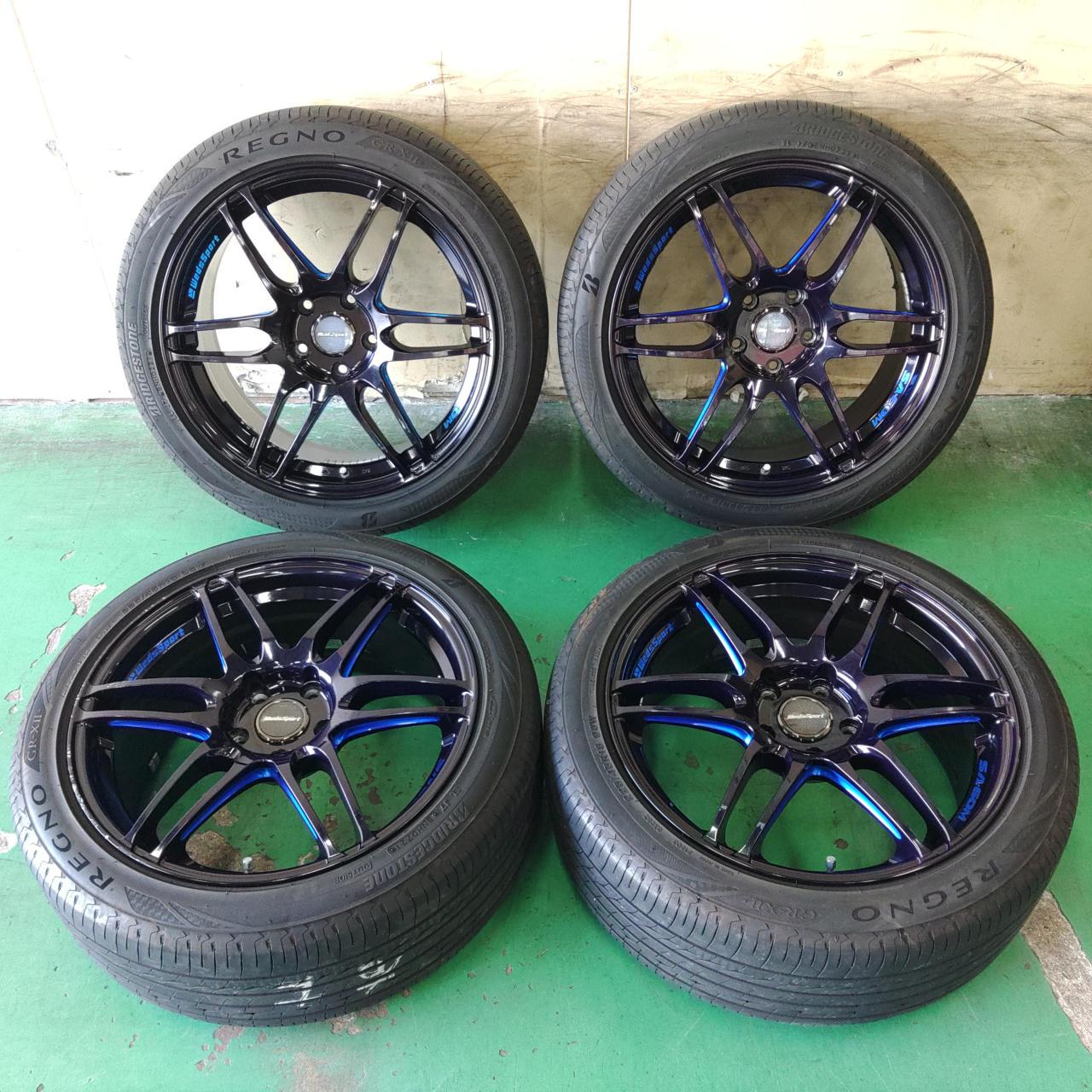 weds WedsSport SA-60M+BRIDGESTONE REGNO GR-XⅡ | カー用品 タイヤホイールセット 18インチタイヤホイールセットを通販で購入する | 中古カー ...