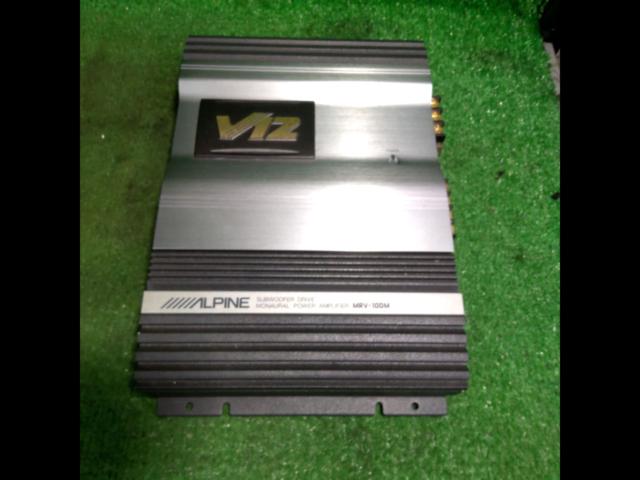 ALPINE MRV-100M | 中古品 | アップガレージ 横須賀根岸店 | カー用品 アンプを通販で購入する | 中古カー＆バイク用品の ...