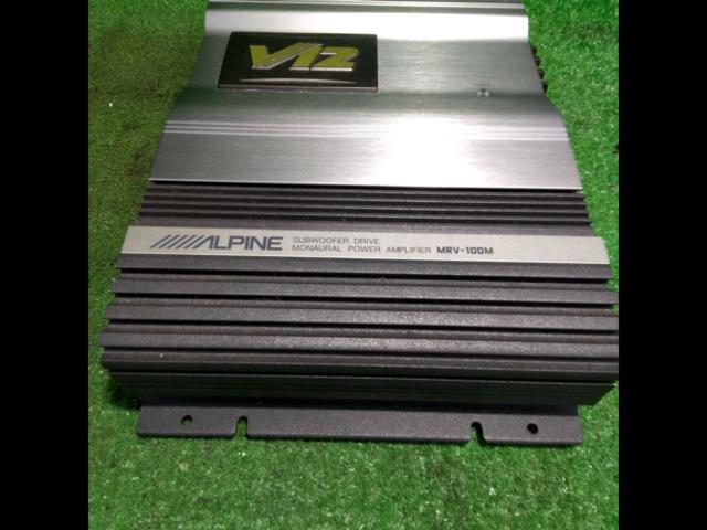 ALPINE MRV-100M | 中古品 | アップガレージ 横須賀根岸店 | カー用品 アンプを通販で購入する | 中古カー＆バイク用品の ...