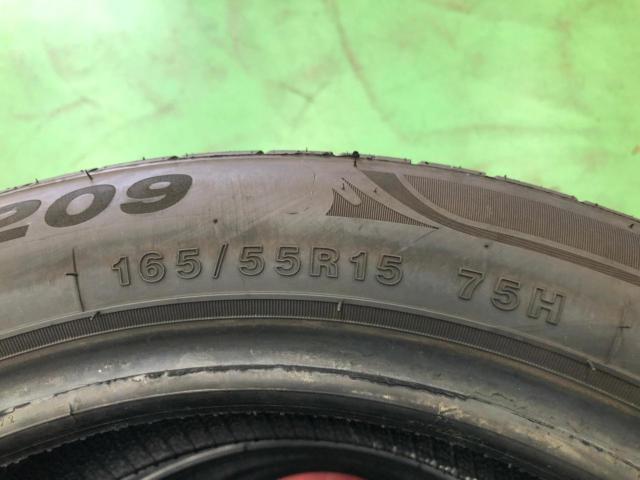 ※2F倉庫保管 MINERVA RADIAL 209 165/55R15 75H 4本セット | カー用品 タイヤ 15インチタイヤを通販で購入する | 中古カー＆バイク用品の販売ならアップガレージ