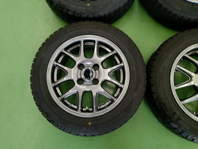 ※2F倉庫JAPAN SANYO ZACK JP-205 + DUNLOP WINTERMAXX WM02 | カー用品 スタッドレスタイヤホイールセット 14インチスタッドレスタイヤホイール ...