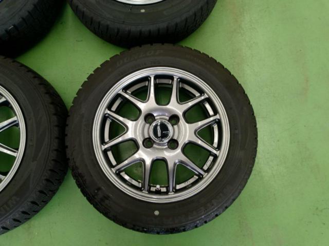 ※2F倉庫JAPAN SANYO ZACK JP-205 + DUNLOP WINTERMAXX WM02 | カー用品 スタッドレスタイヤホイールセット 14インチスタッドレスタイヤホイール ...