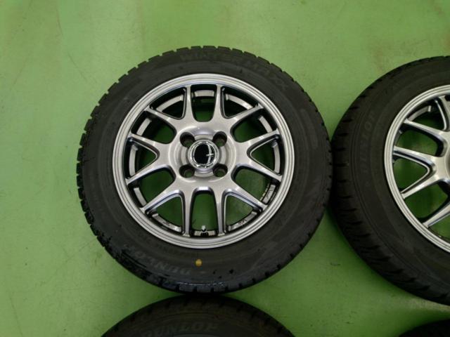 ※2F倉庫JAPAN SANYO ZACK JP-205 + DUNLOP WINTERMAXX WM02 | カー用品 スタッドレスタイヤホイールセット 14インチスタッドレスタイヤホイール ...