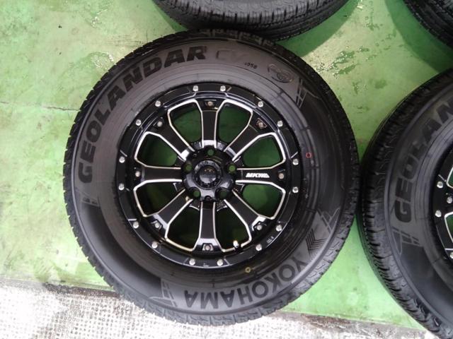 【TRISTAR INTERNATIONAL MKW MK-46+YOKOHAMA GEOLANDAR G058 | カー用品 タイヤホイールセット 16インチタイヤホイールセットを通販で購入 ...