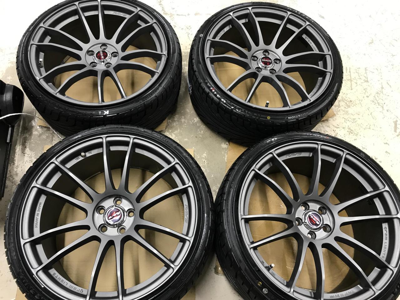 【新品タイヤ付き】RAYS(レイズ) GRAM LIGHTS(グラムライツ) 57XTREME STD SPEC + KENDA(ケンダ) KR20 | カー用品 タイヤホイールセット 19 ...