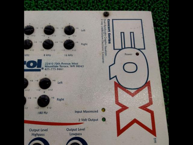 AUDIO CONTROL EQX Series イコライザー | カー用品 アンプ イコライザーを通販で購入する | 中古カー＆バイク用品の ...