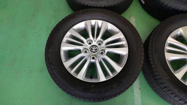 【中古ホイール未使用タイヤ】 トヨタ(TOYOTA) 90系ノア･VOXY純正 + BRIDGESTONE BLIZZAK VRX3 205/60R16 96Q XL 2021年製 4本 ...