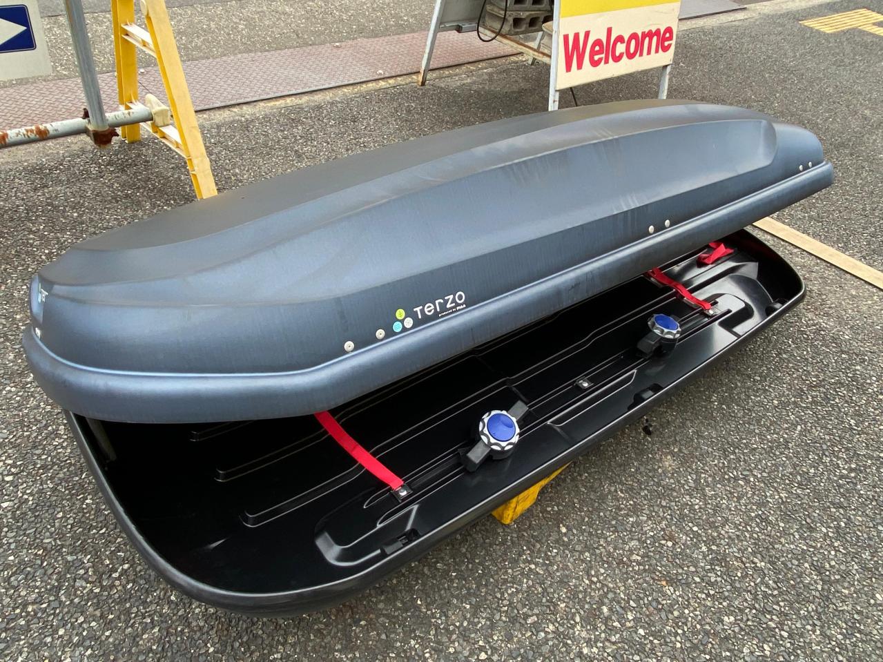 【TERZO】EA520B ORCA(オルカ) 両開きタイプルーフボックス エアロバー/スクエアバー共通 | カー用品 キャリア ルーフBOXを通販で購入する | 中古カー＆バイク用品の販売 ...