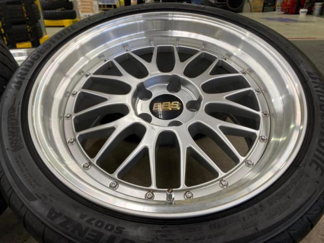 BBS(ビービーエス) LM(LMP086H) + BRIDGESTONE(ブリヂストン) POTENZA S007A スカイラインGT-R R34 | 中古品 | アップガレージ 名古屋中川 ...