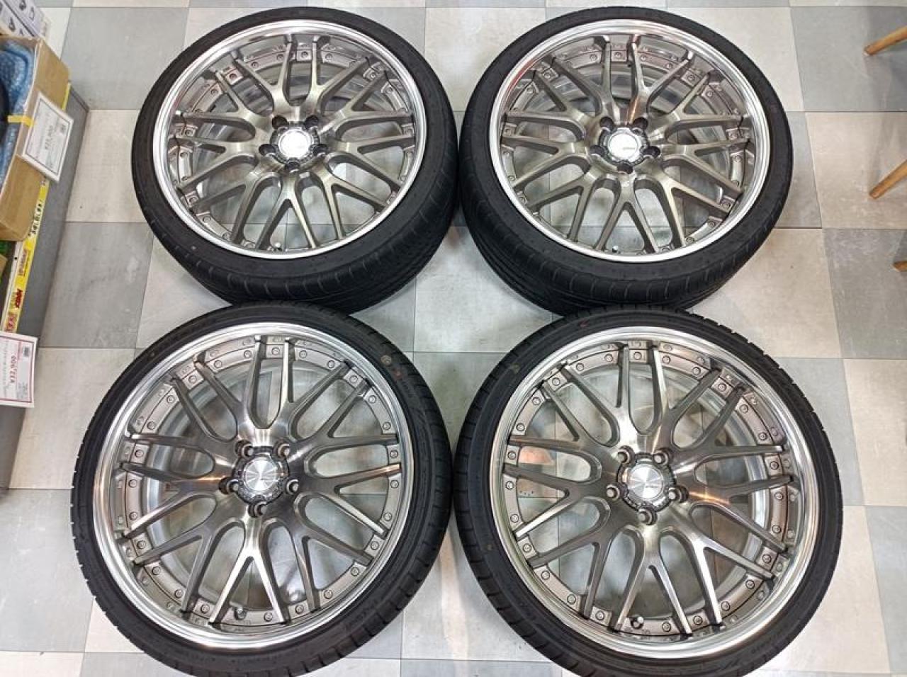 WORK LANVEC LM1 + TRIANGLE Effexsport TH202 + GRENLANDER L-ZEAL56 | 中古品 | アップガレージ 高松店 | カー用品 タイヤ ...