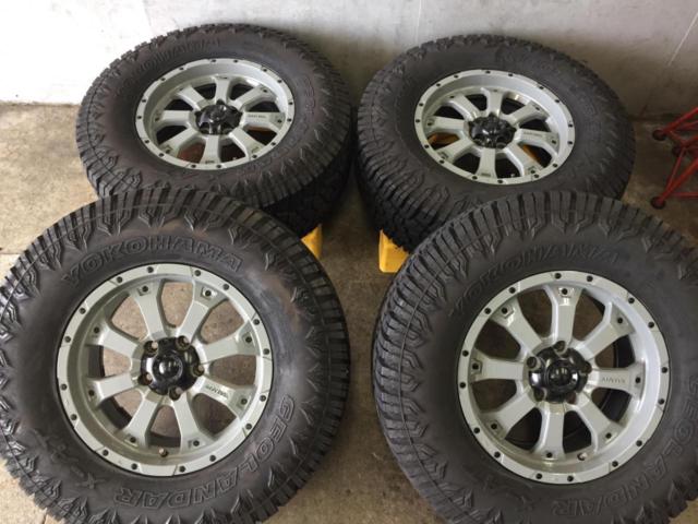 TRISTAR INTERNATIONAL(トライスターインターナショナル) MKW(エムケーダブリュー) MK-46 + YOKOHAMA(ヨコハマ) GEOLANDAR X-AT | 中古 ...