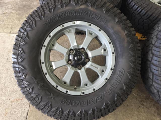 TRISTAR INTERNATIONAL(トライスターインターナショナル) MKW(エムケーダブリュー) MK-46 + YOKOHAMA(ヨコハマ) GEOLANDAR X-AT | 中古 ...