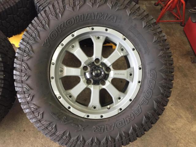 TRISTAR INTERNATIONAL(トライスターインターナショナル) MKW(エムケーダブリュー) MK-46 + YOKOHAMA(ヨコハマ) GEOLANDAR X-AT | 中古 ...