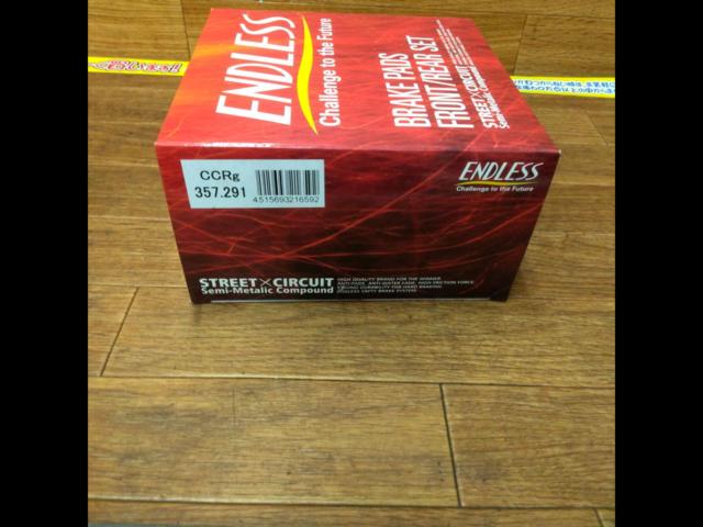 【ENDLESS】ブレーキパッド CC-Rg 品番:EP357CCRg 前後セット 未使用 | 新古品 | アップガレージ 豊明・国1店 | カー用品 ブレーキ系 ブレーキパッド・シューを通販 ...
