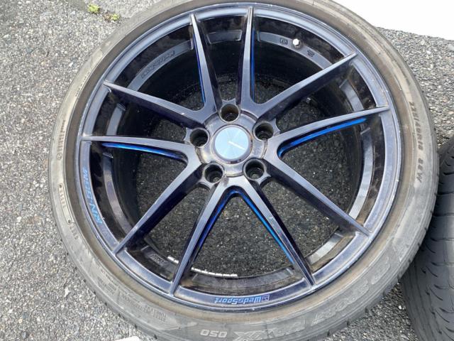 【weds】WedsSport RN-55M 2本セット | カー用品 アルミホイール 18インチホイールを通販で購入する | 中古カー ...