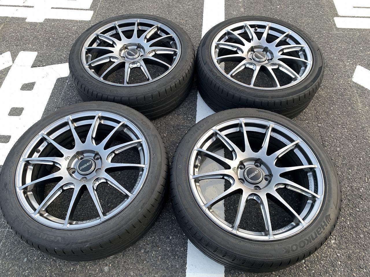 【RAYS(レイズ)】VOLK RACING(ボルク レーシング) G12+【HANKOOK/KINGSTAR】Ventus V12 evo2 ...