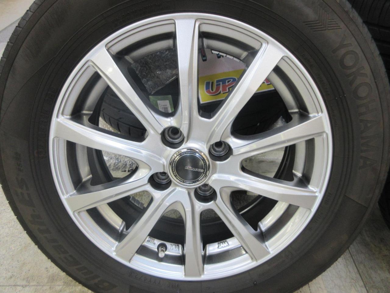 YFC MILLOUS VX+YOKOHAMA BluEarth ES ES32 | カー用品 タイヤホイールセット 15インチタイヤホイールセットを通販で購入する | 中古カー＆バイク用品の ...