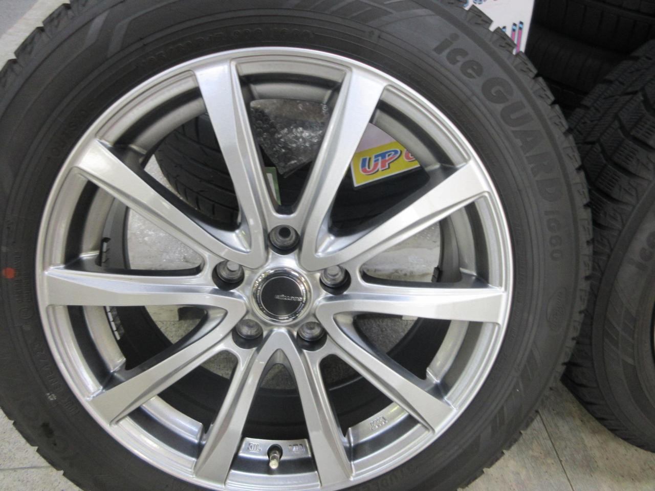 YFC MILLOUS VX+YOKOHAMA ice GUARD iG60 | カー用品 スタッドレスタイヤホイールセット 17インチスタッドレスタイヤホイールセットを通販で購入する ...