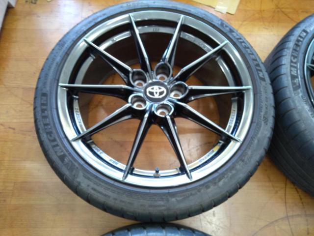 トヨタ純正(TOYOTA) GRヤリス RZハイパフォーマンス純正 + MICHELIN(ミシュラン) PILOT SPORT 4S | カー用品 タイヤホイールセット 18インチタイヤ ...