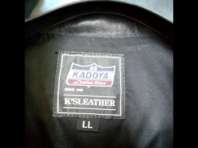 KADOYA フーデッドライダースレザージャケット サイズ:LL | バイク用品 ウエア レザージャケット(二輪)を通販で購入する | 中古カー＆バイク用品の販売ならアップガレージ