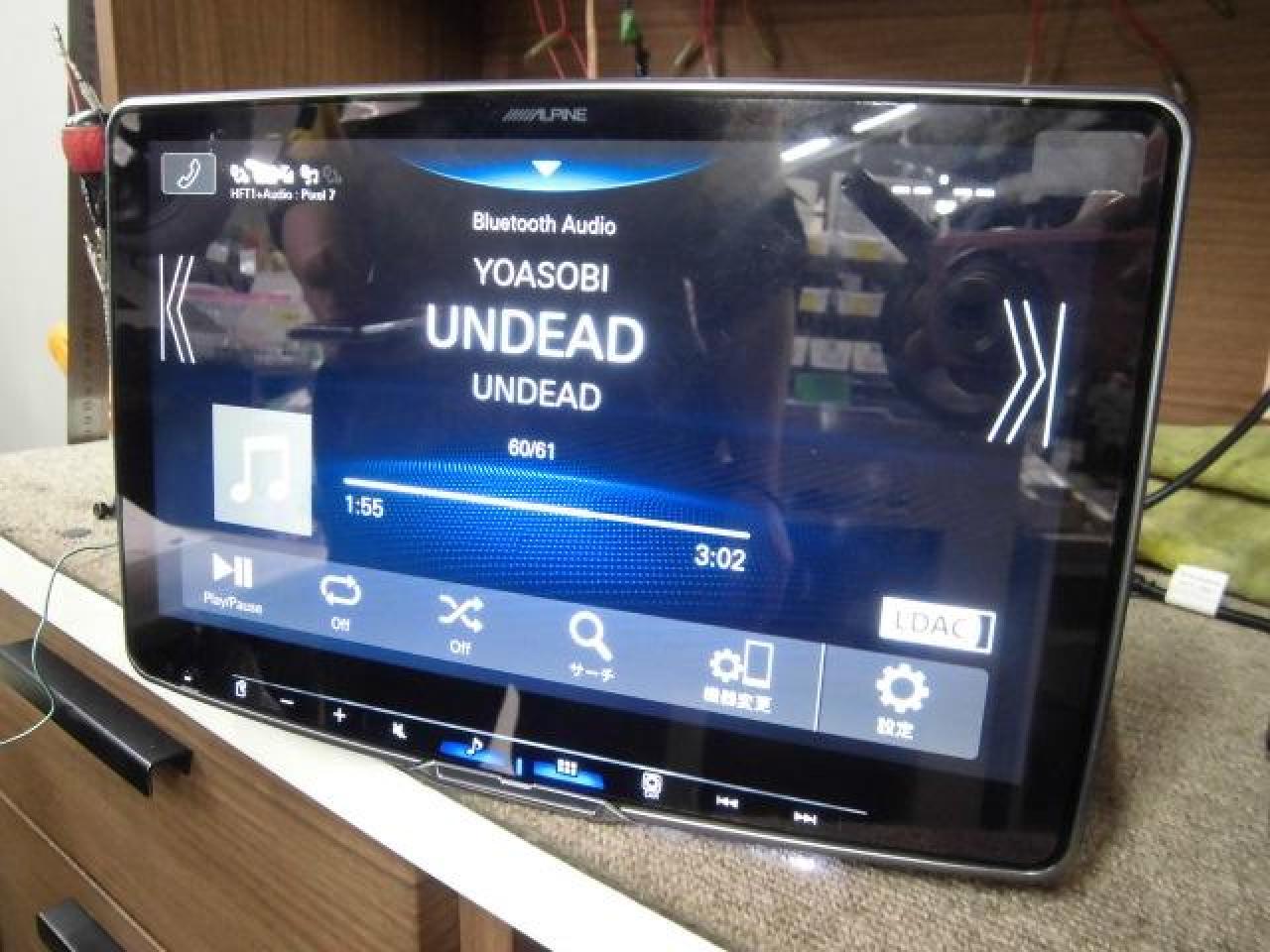 【ALPINE】DAF11Z/11型ワイドXGA LED液晶ディスプレイオーディオ | カー用品 ヘッドユニット その他ヘッドユニットを通販で購入する | 中古カー＆バイク用品の販売ならアップガレージ