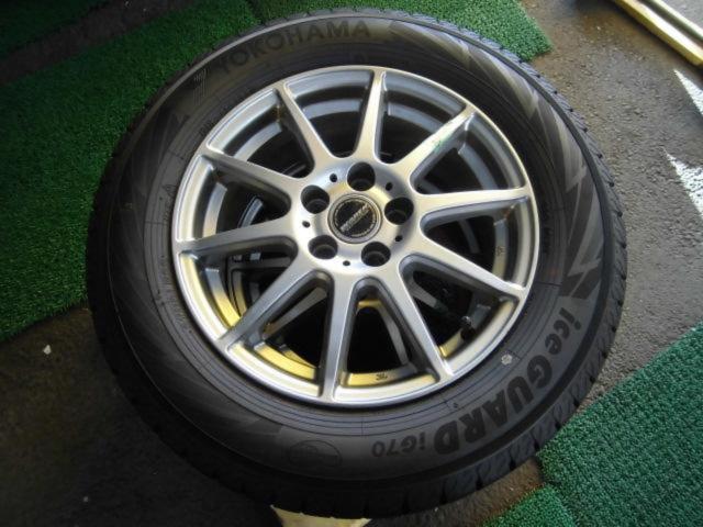 HOT STUFF(ホットスタッフ) WAREN(ヴァーレン) WR10 (5HOLE) + YOKOHAMA(ヨコハマ) ice GUARD ...