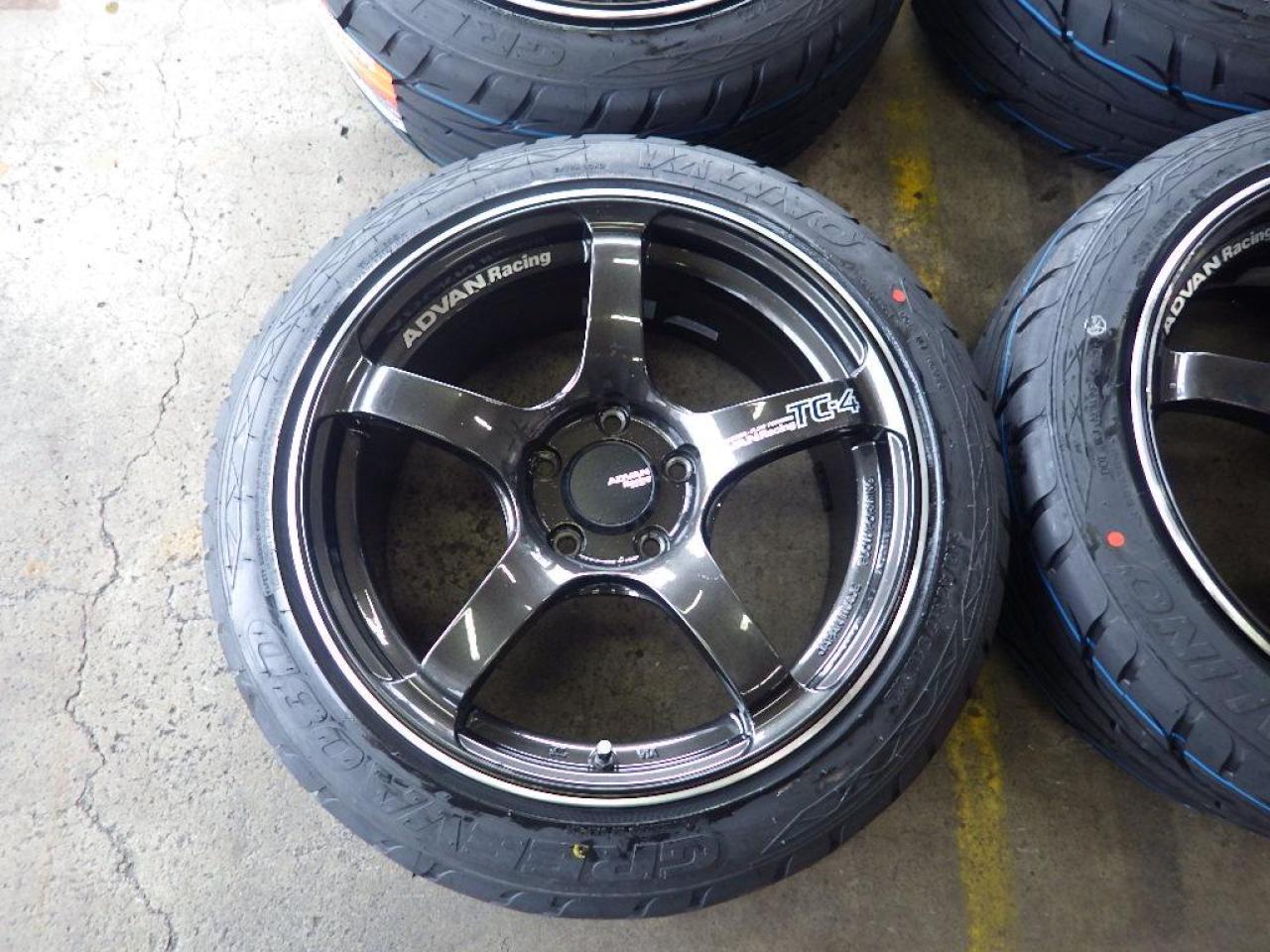 YOKOHAMA(ヨコハマ) ADVAN Racing(アドバンレーシング) TC4 | カー用品 タイヤホイールセット 17インチタイヤホイールセットを通販で購入する | 中古カー＆バイク用 ...