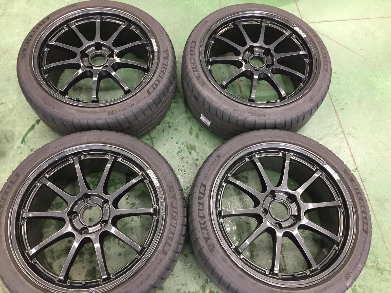 RAYS(レイズ) GRAM LIGHTS(グラムライツ) 57NR + MICHELIN(ミシュラン) PILOT SPORT4S | 中古品 | アップガレージ 盛岡インター店 | カー ...