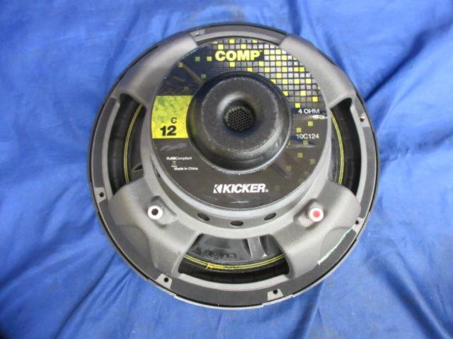 KICKER 10C124 | 中古品 | アップガレージ 佐賀店 | カー用品 スピーカー サブウーハースピーカーを通販で購入する | 中古 ...